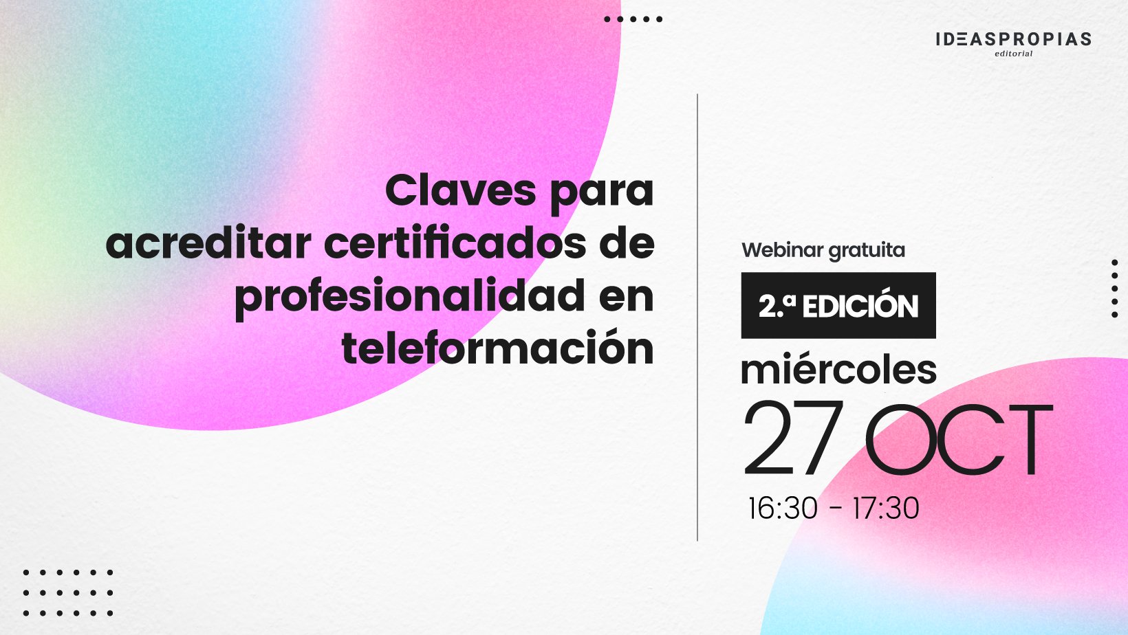 Resumen de la 2.ª edición de la webinar «Claves para acreditar ...